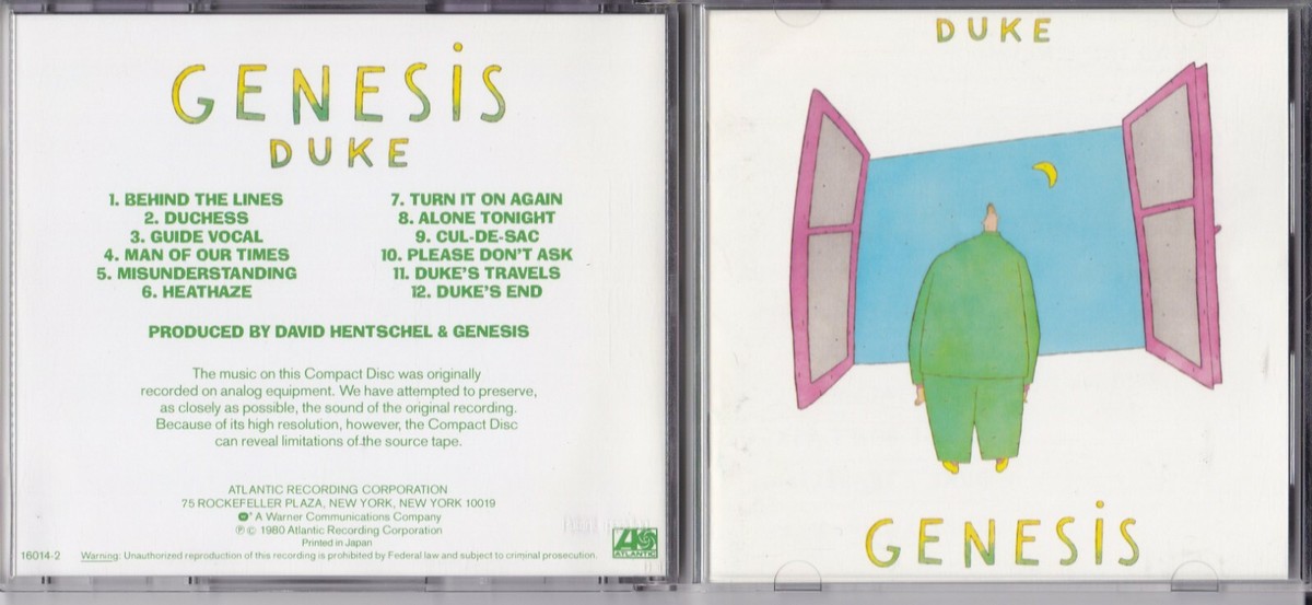 Genesis Duke Genesis Album Lp Etsy New Zealand