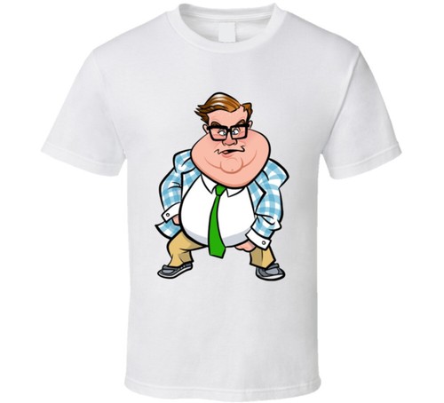 Chris Farley Matt Foley Character Snl Tv Series Fan T Shirt | eBay