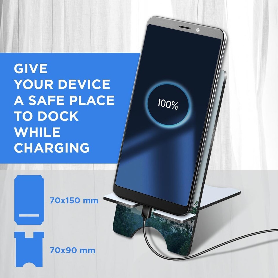 1x 3mm MDF Phone Stand Believe In Yourself Success Quote #16966 | eBay