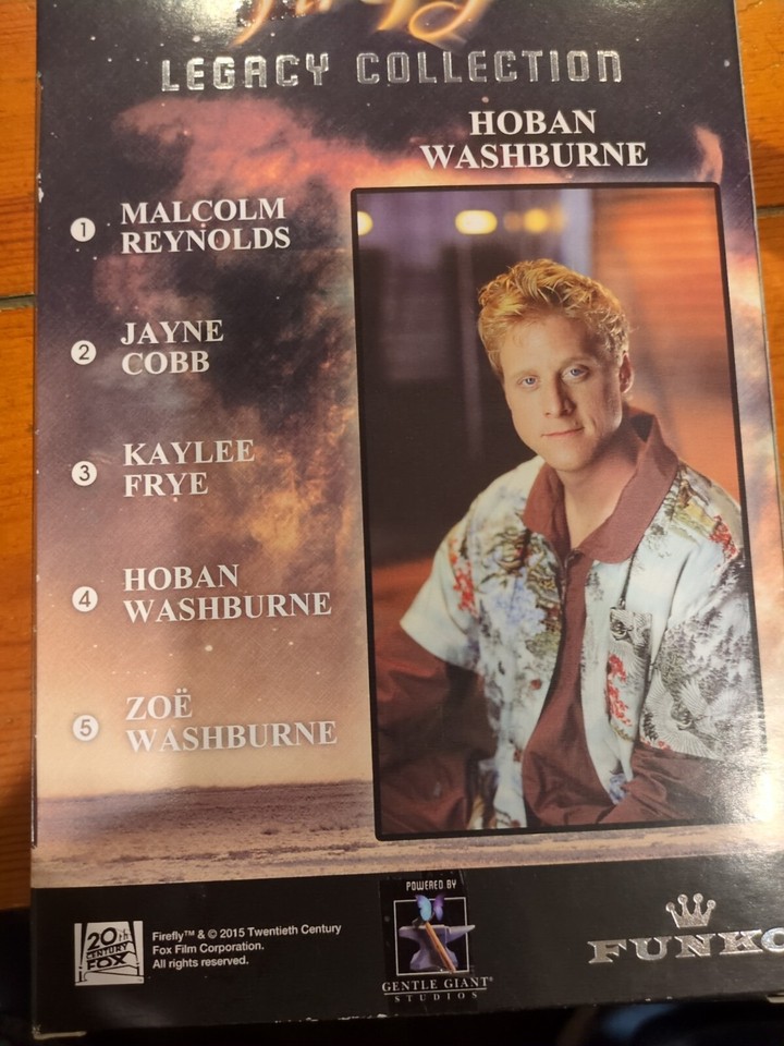 Firefly Legacy Collection #4 Hoban Washburne "Wash" Serenity Action ...
