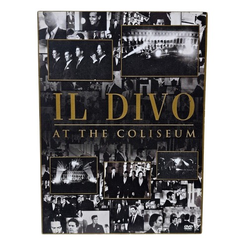 Il Divo Coliseum DVD Live Concert Special Edition Operatic Pop Region 1 ...