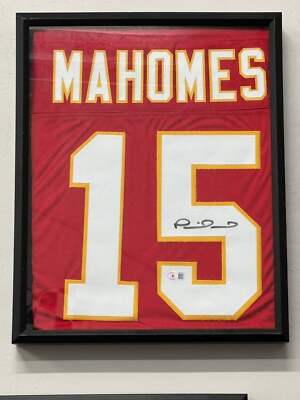 Patrick Mahomes II Framed Signed Chiefs Jersey Beckett Authentic | eBay