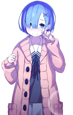 Re:Zero Rem Jacket Weatherproof Sticker 6" Car Decal | eBay