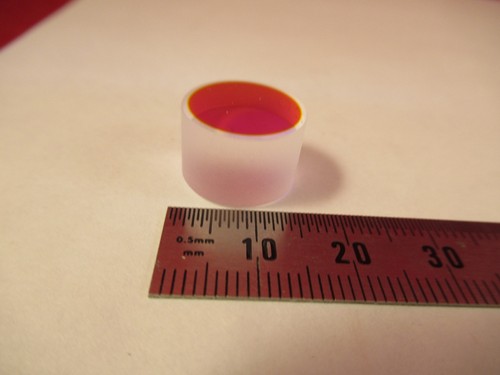 OPTICAL COATED FLAT FILTER DICHROIC LASER OPTICS AS PICTURED &39-A-46 ...