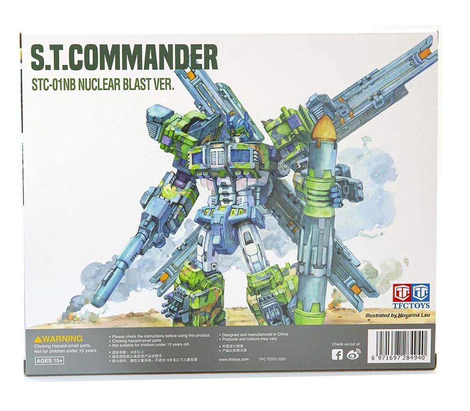 TFC Toys STC-01NB Commander OP. Supreme Techtial 2023 version Action ...