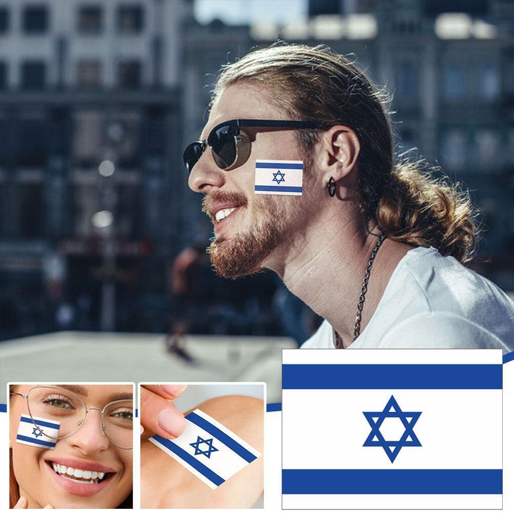 15 Pcs Israel Flag Fac Stickers 6cm Face Vinyl Stickers Lot S6 | eBay