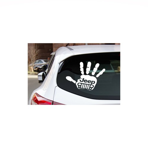 Jeep hand decals car stickers | eBay