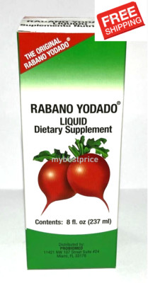 RADISH Yodado Dietary Supplement, 8 fl oz Rabano Yodado liquido | eBay