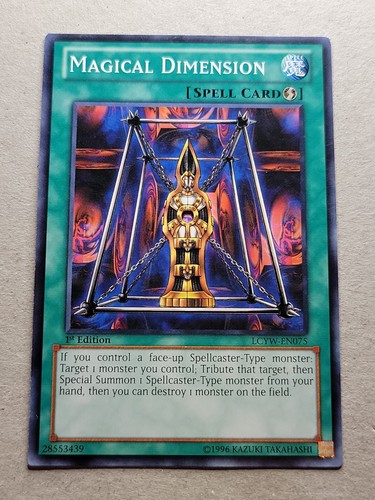 Magical Dimension - LCYW-EN075 - 1st Edition - YuGiOh-LP | eBay