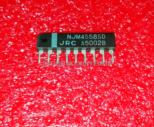 Hot Sell 5PCS NEW JRC 4558SD NJM4558SD NJM4558 SIP-9 Dual Operational ...