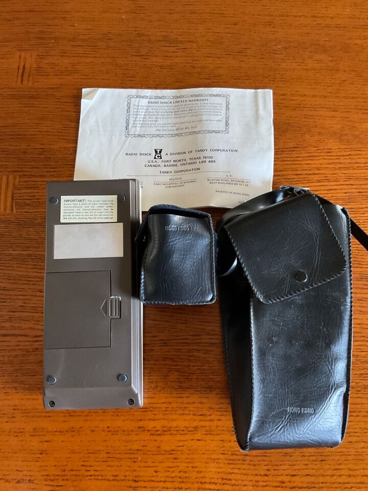 Vintage Radio Shack Model EC-3005 Calculator Made in Hong Kong-with ...