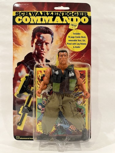 1985 Diamond Toymakers Commando Action Figure Mint on Card Vintage 80’s ...