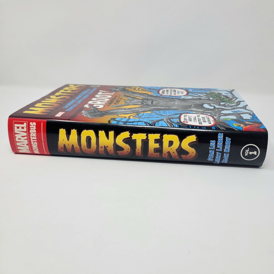 Marvel Omnibus Monsters Vol 1 Hardcover - Groot Jack Kirby Stan Lee ...