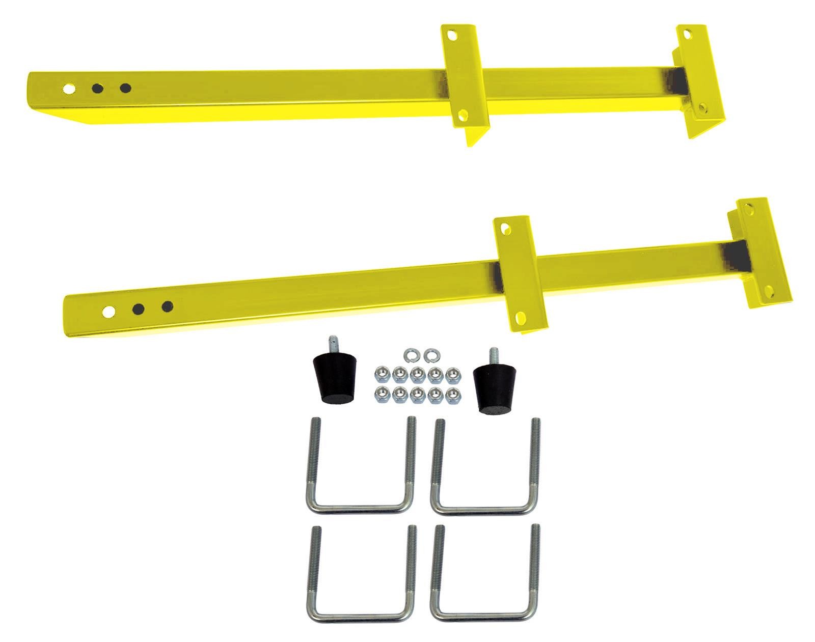 Summit Racing 770501 Yellow Universal Traction Bars 28" Length Pair | eBay