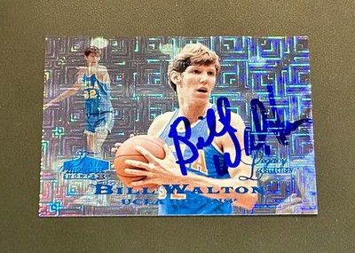 Bill Walton 2012 Fleer Retro Flair Showcase Legacy Signed Autograph ...