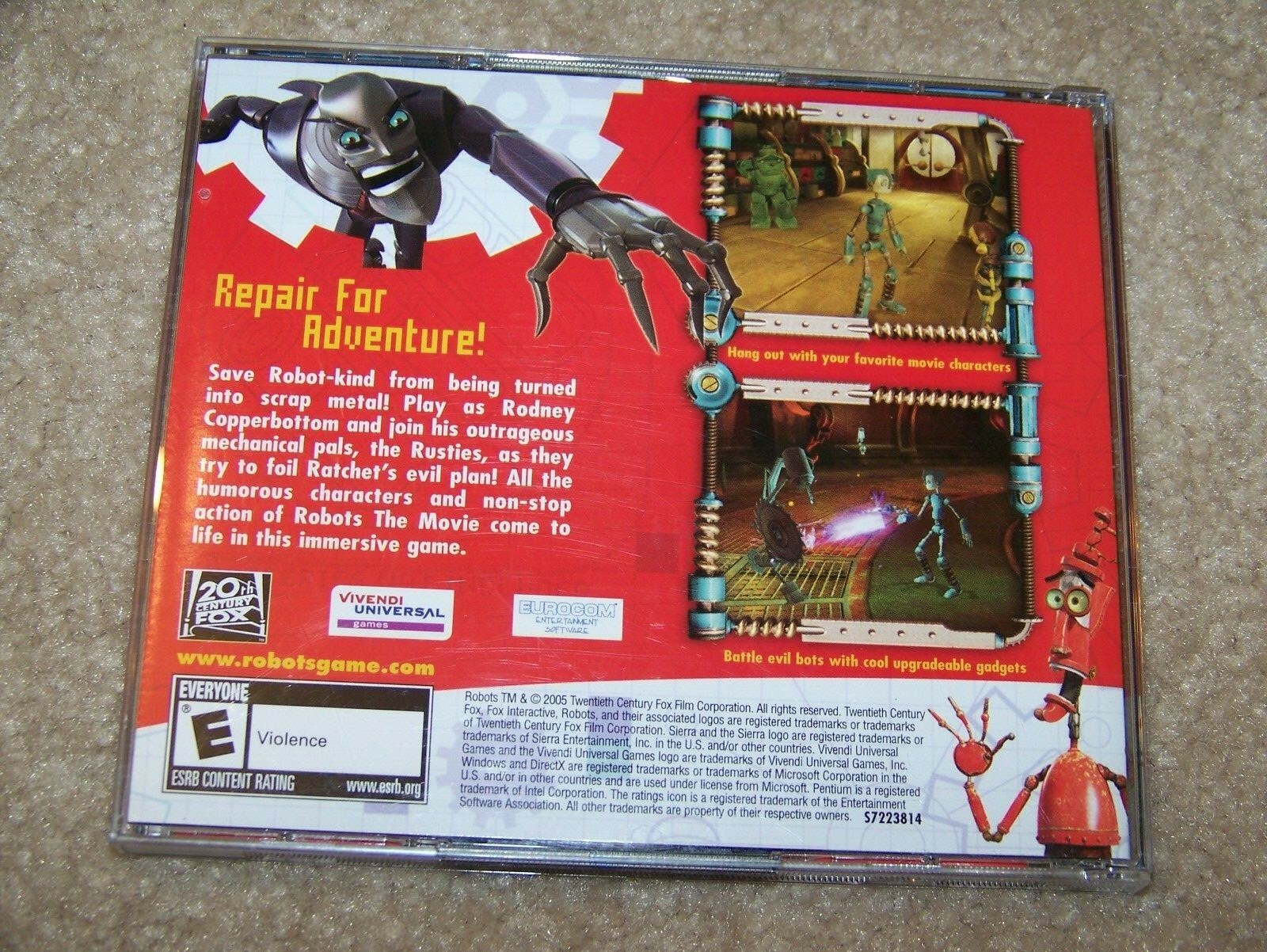 Robots (PC CD-ROM, 2005) Computer Game Sierra VG | eBay