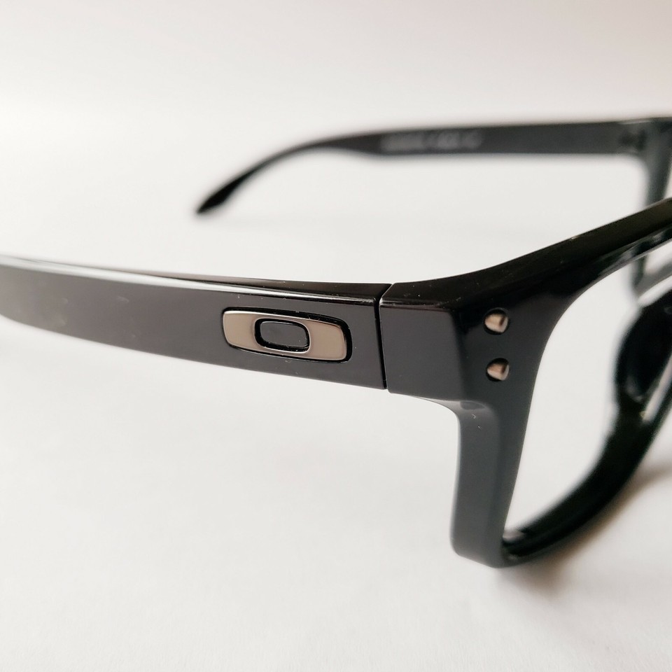 Oakley Holbrook Polished Black Gunmetal Icons Replacement Frame Only ...