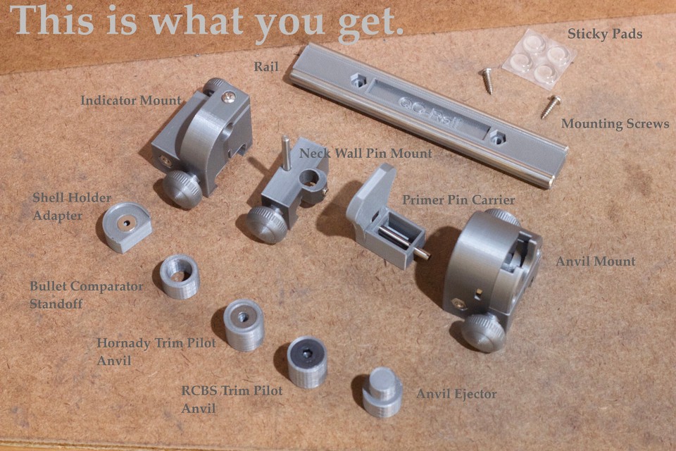 Case , Bullet, & Cartridge Comparator Fixture without a stand | eBay