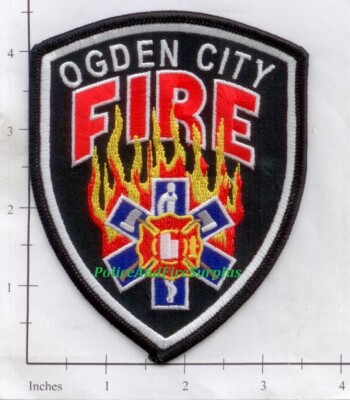 Utah - Ogden City UT Fire Dept Patch | eBay