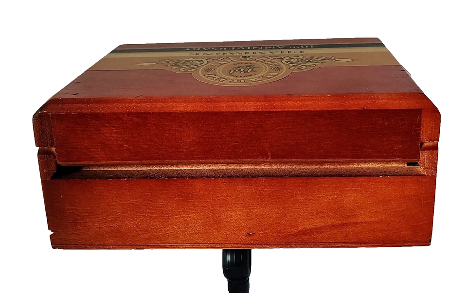 Perdomo Reserve Stash Box Humidor Hygrometer Humidifier Wooden Cigar | eBay