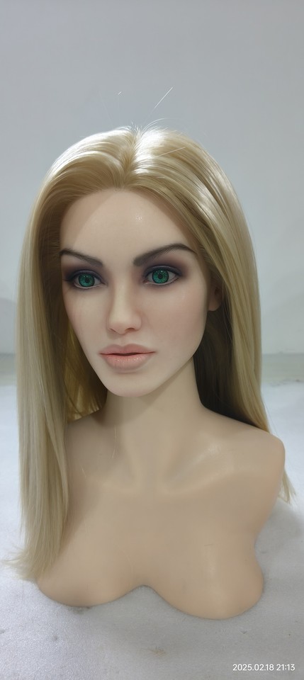 Realistic Sex Doll Head Mobile Jaw Real Oral Silicone Masturbator Toys ...