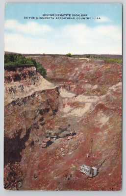 Postcard Mining Hematite Iron Ore Minnesota | eBay