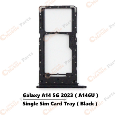 Galaxy A14 5G 2023 Single Sim Card Tray ( A146U / Black ) | eBay
