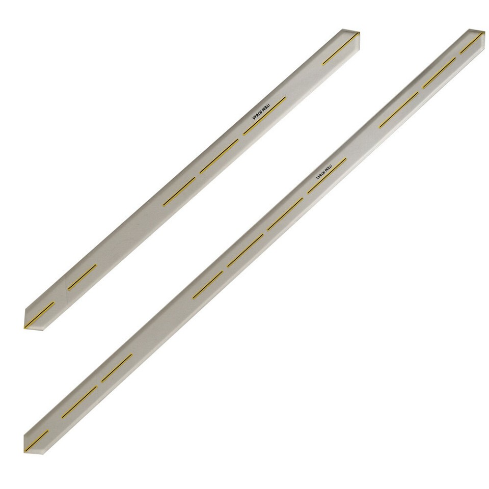 2PCS Quarter Inch Seam Markers 8-Inch & 12 -Inch Quilting Rulers #R7845 ...