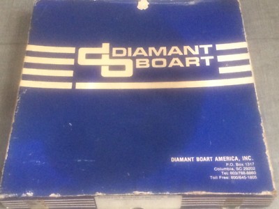 DIAMANT BOART DIAMOND CUTTING WHEEL D.B.A. CD100-R 100 BX 44 1/8 GE ...