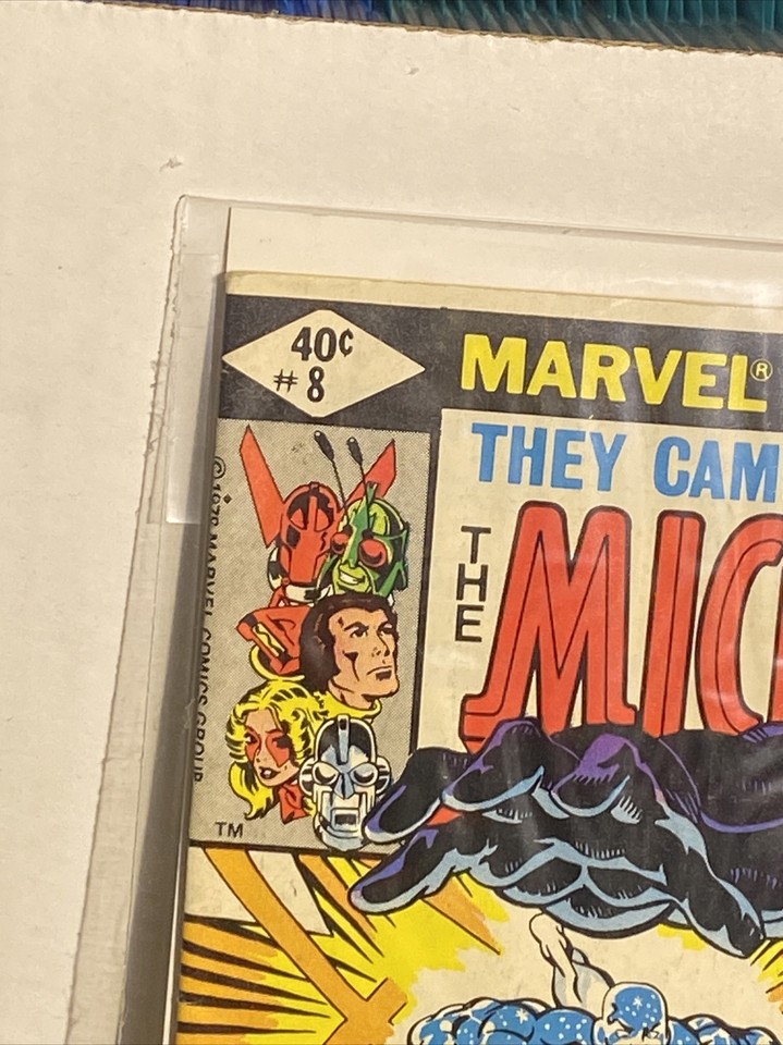 Marvel Comics Micronauts #8 First Appearance Captain Universe Key Comic ...