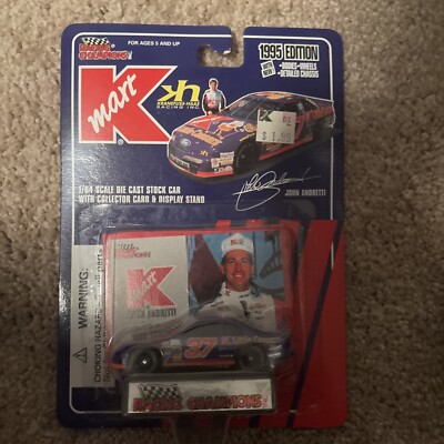 1995 Racing Champions Kmart John Andretti 1:64 Die Cast Car | eBay