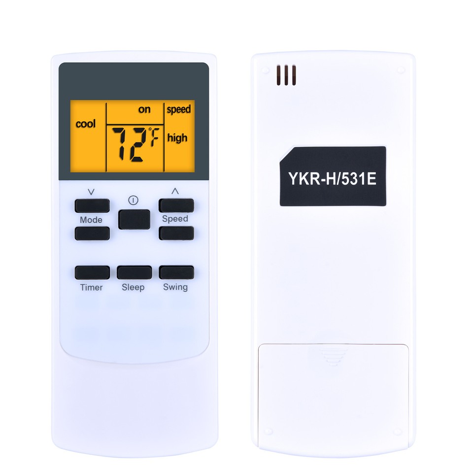 YKR-H/531E Remote Control For Frigidaire Portable Air Conditioner With ...