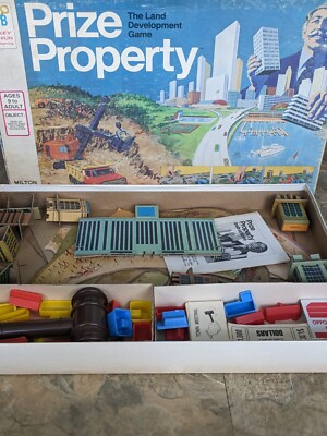 Prize Property the land development Game 1974 COMPLETE | eBay