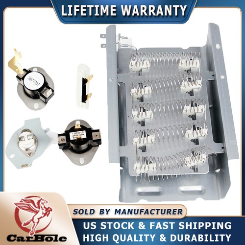 Dryer Heating Element Kit Parts For Whirlpool Roper Kenmore Maytag ...