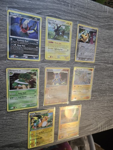 Mid Era Pokemon Lot Of 8 Holo/ Reverse Holo *swirl * Mp To Lp | eBay