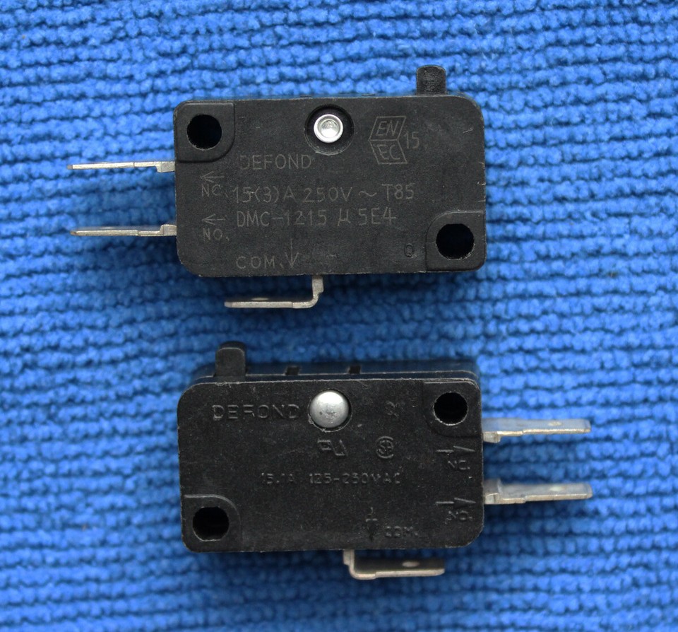 1pcs DMC-1215 Micro Limit Switch 2 Pins 15A 250VAC | eBay