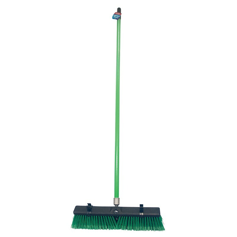 Indoor Outdoor Soft Stiff Sweeping Brush Head Traditional Yard Broom ...