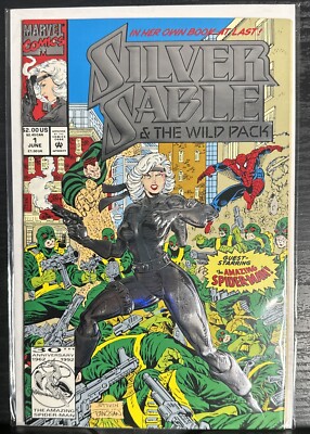 Silver Sable and the Wild Pack #1 (Marvel, June 1992) | eBay