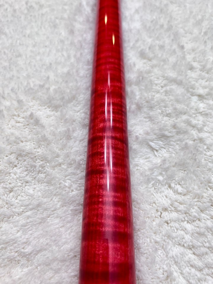 IN STOCK, Joss Wrapless Pool Cue Butt, No Shaft, Butt Only (Red Stain ...