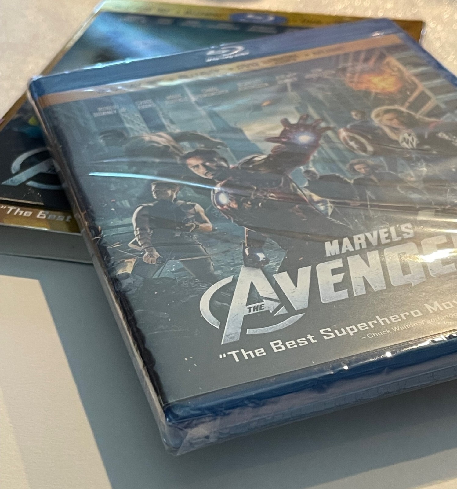 The Avengers (Blu-ray/DVD, 2012, 4-Disc Set, Includes Digital Copy 3D ...