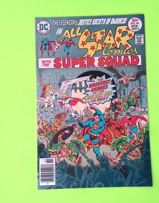 All-Star Comics #64 Vol. 1 1977 DC Comics Newsstand High Grade R96-160 ...
