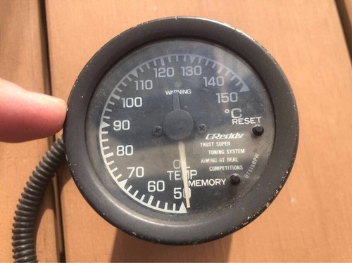 GReddy Black Temp Link Meter 60mm Discontinued Model Near Mint JAPAN | eBay