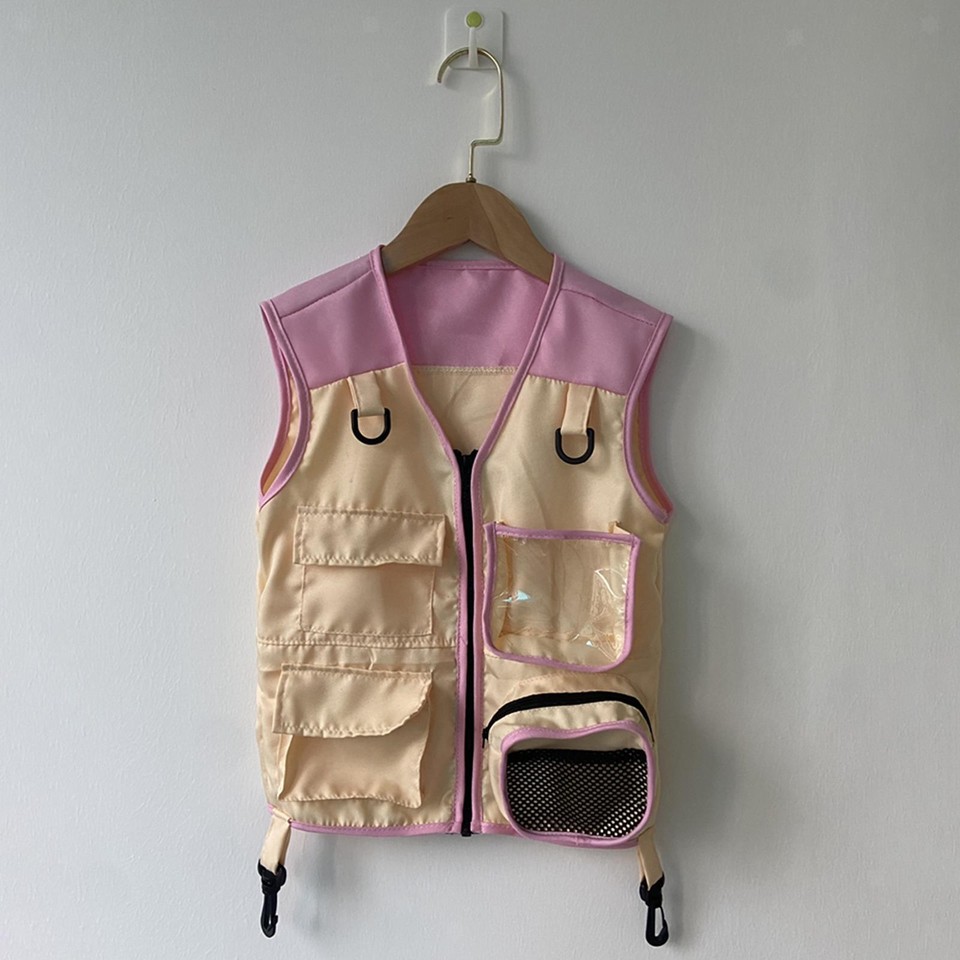 Kids Explorer Vest Fisherman Vest for Outdoor Activities Fishing Girls ...
