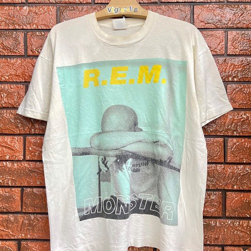Vintage 90s REM "Monster" 1995 Album Tour Promo T Shirt / Michael Stipe ...