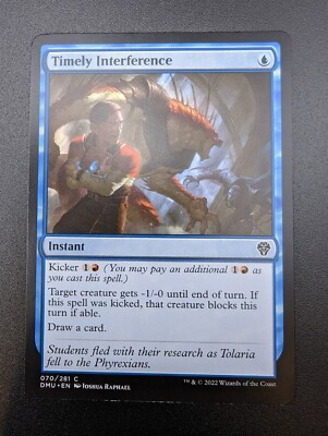 Magic the Gathering TIMELY INTERFERENCE Dominaria United #70 | eBay