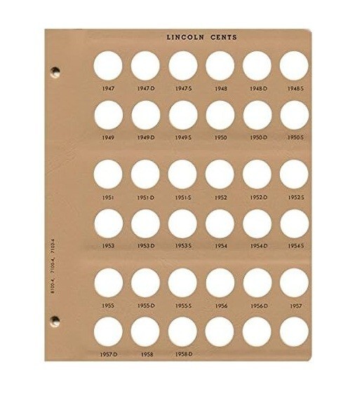 Lincoln Cents 1909-2009 Coins Dansco Album 7100 Long Term Storage ...