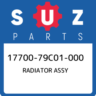 17700-79C01-000 Suzuki Radiator assy 1770079C01000, New Genuine OEM ...