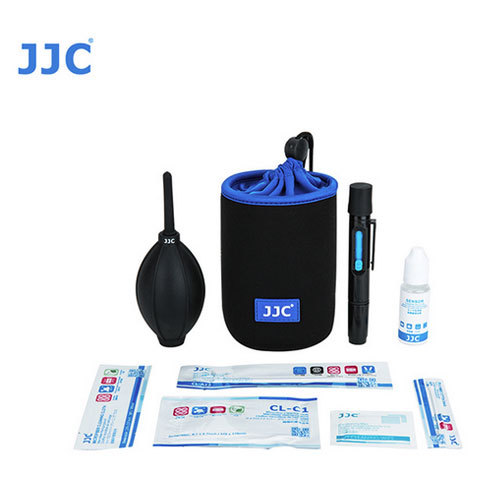 JJC CL-PRO2 Lens Cleaning Kit Dust Blower Dual Carbon Microfiber Swab ...