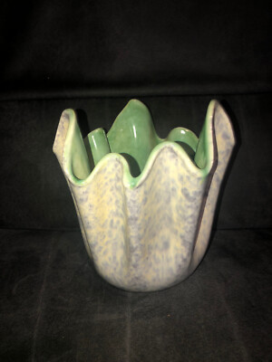 Vintage Rare Falcon Ware England Shell Mantle Vase Pattern 652 - Very ...