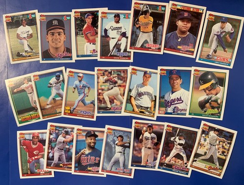 1991 Topps 40 Years of Baseball Lot (50 Cards) Rookies, All-Stars, HOF ...